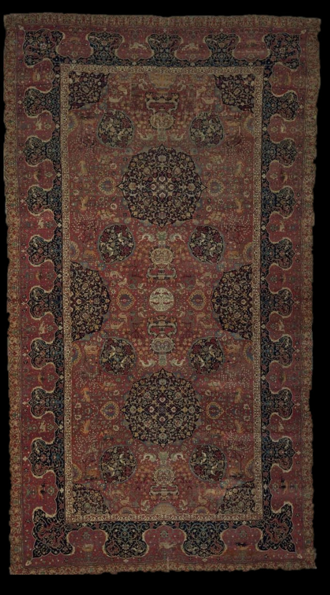 THE CHELSEA CARPET, VICTORIA AND ALBERT MUSEUM (V&A), LONDON, UNITED ...
